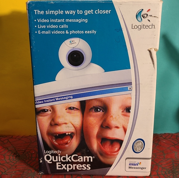 Portable Audio & Video | Logitech Quickcam Express Usb Webcam Brand New ...